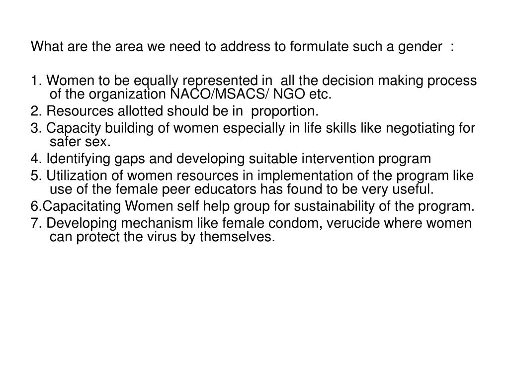 Ppt Hiv Sex Work And Idus Overcoming Stigma And Gender Barriers