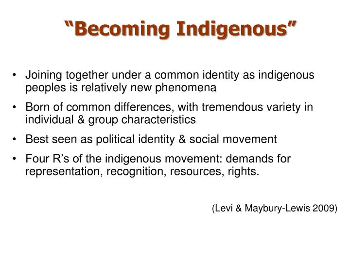 Ppt Indigenous Peoples Powerpoint Presentation Id 677527