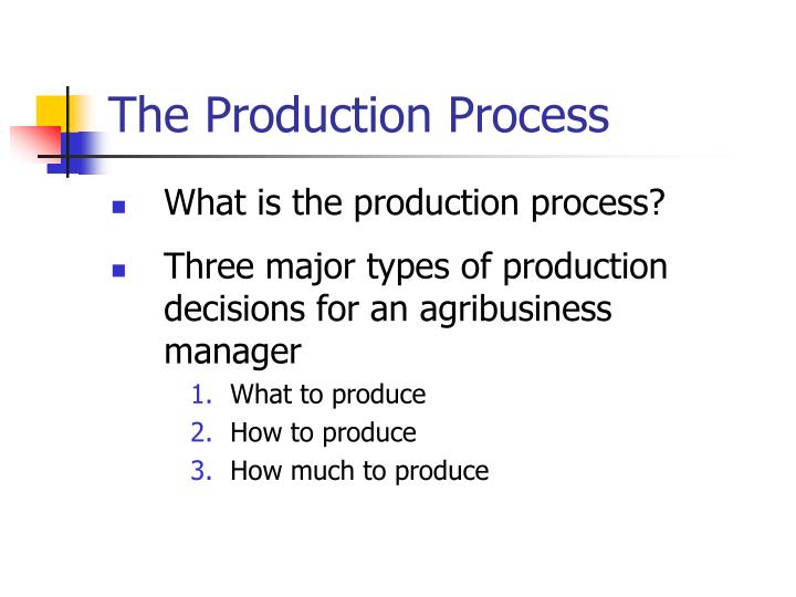 PPT - Organizing Production Using Economic Principles PowerPoint ...