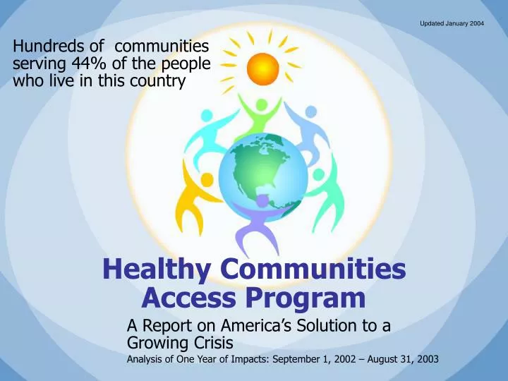 PPT - Healthy Communities Access Program PowerPoint Presentation, free ...