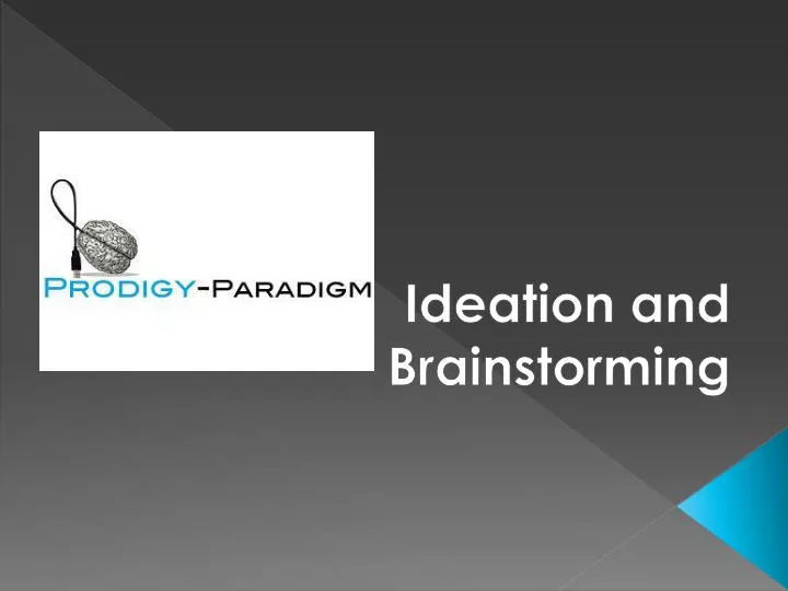 PPT - Ideation and Brainstorming PowerPoint Presentation, free download ...