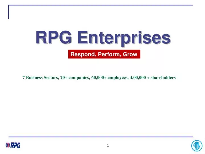PPT - RPG Enterprises PowerPoint Presentation, free download - ID:679746