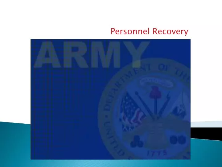 PPT - Personnel Recovery PowerPoint Presentation, free download - ID:679757