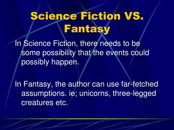 PPT - WHAT IS SCI FI? Introduction to Science Fiction PowerPoint ...