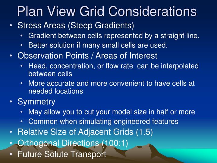 PPT - Grid Design, Finite Difference Grids, and an Introduction to ...
