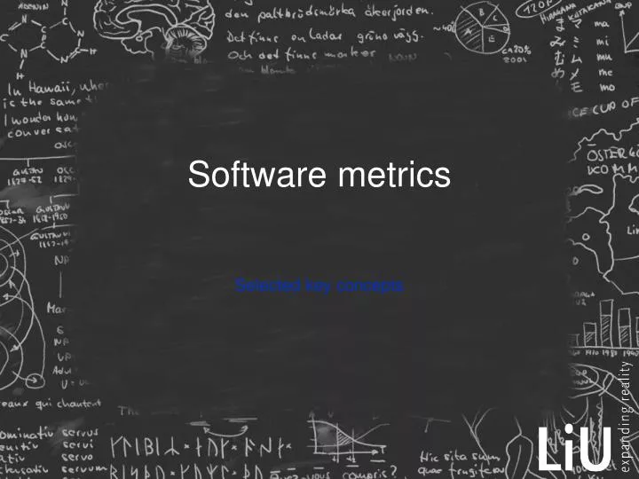 PPT - Software metrics PowerPoint Presentation, free download - ID:681805