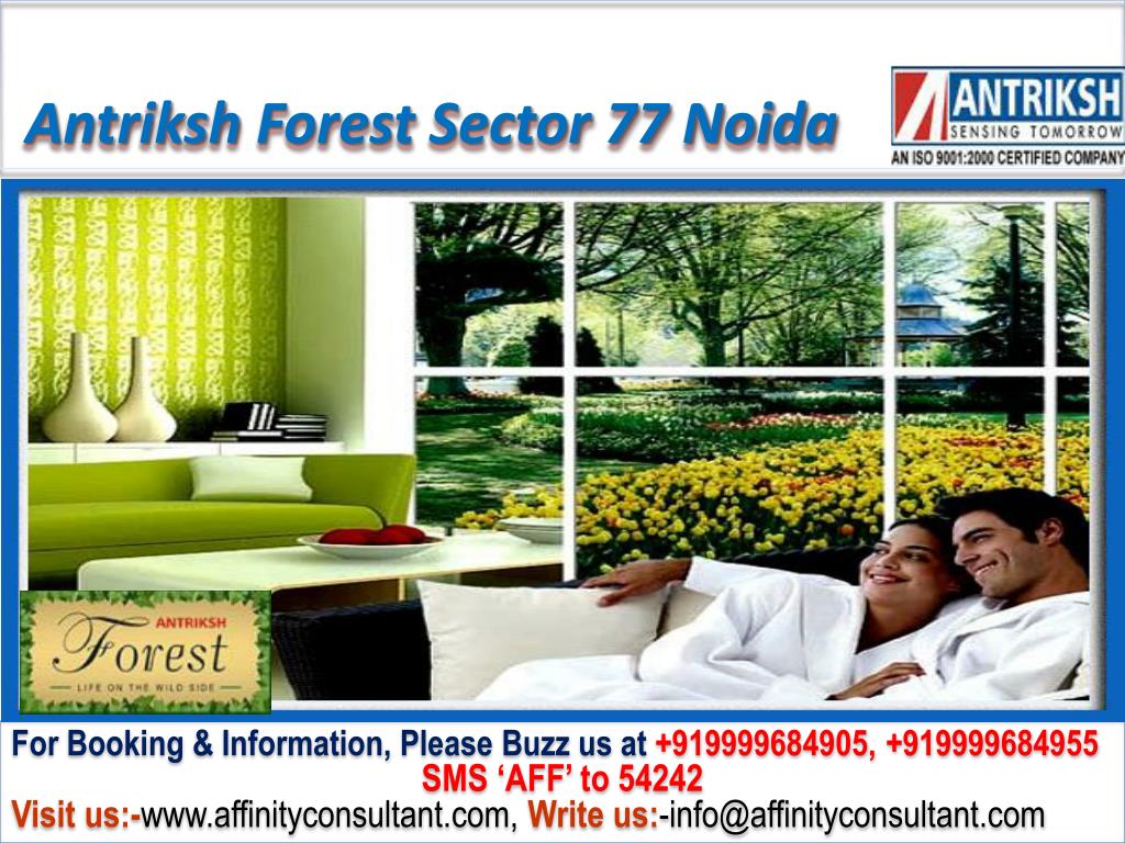 PPT - Antriksh Forest Apartments Sector 77 Noida @ 09999684905 ...