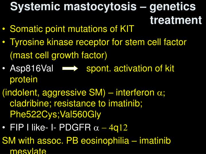 PPT - Mastocytosis PowerPoint Presentation - ID:683089