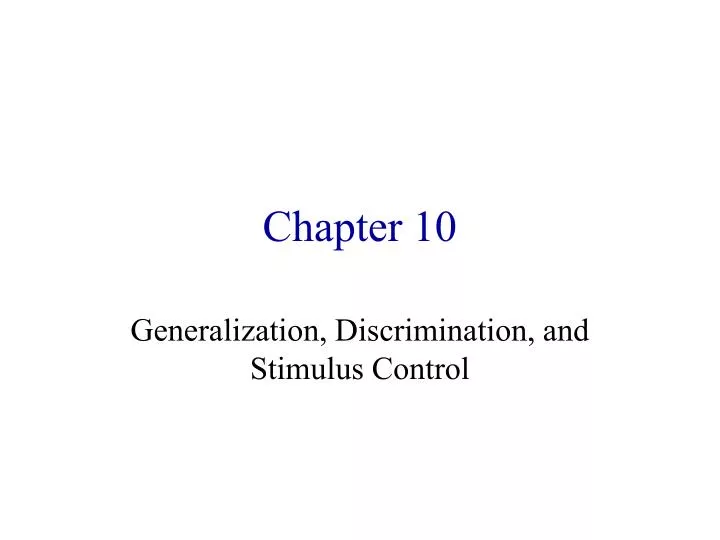 PPT - Chapter 10 PowerPoint Presentation, free download - ID:683431