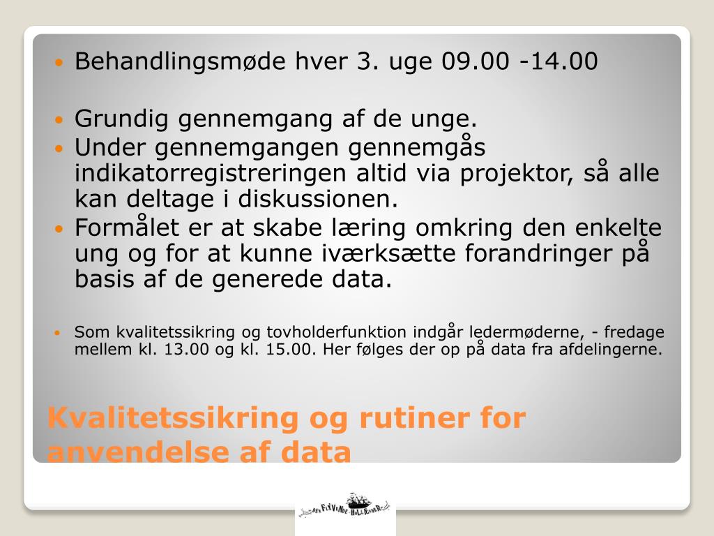 PPT - Forandringsteori og effektstyring på Den Flyvende Hollænder ...