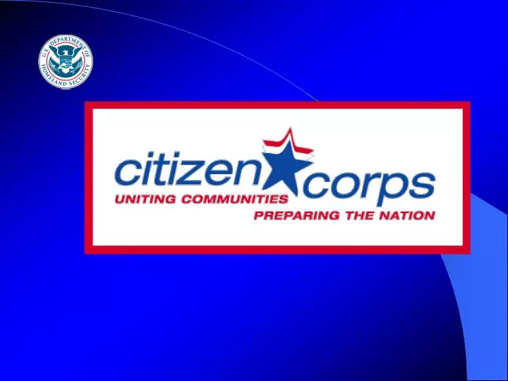 PPT - National Citizen Corps Council PowerPoint Presentation, free ...