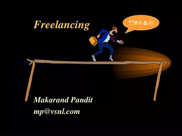 PPT - Freelancing PowerPoint Presentation, free download - ID:68410
