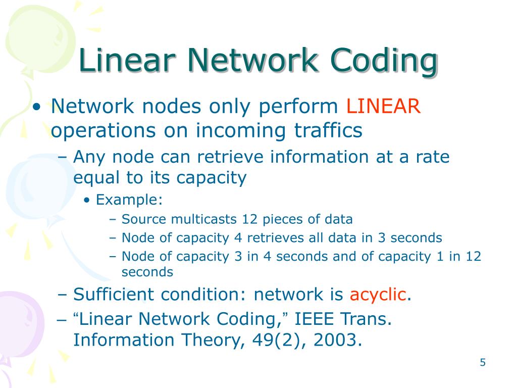 Ppt Multicast With Network Coding In Application Layer Overlay Networks Powerpoint