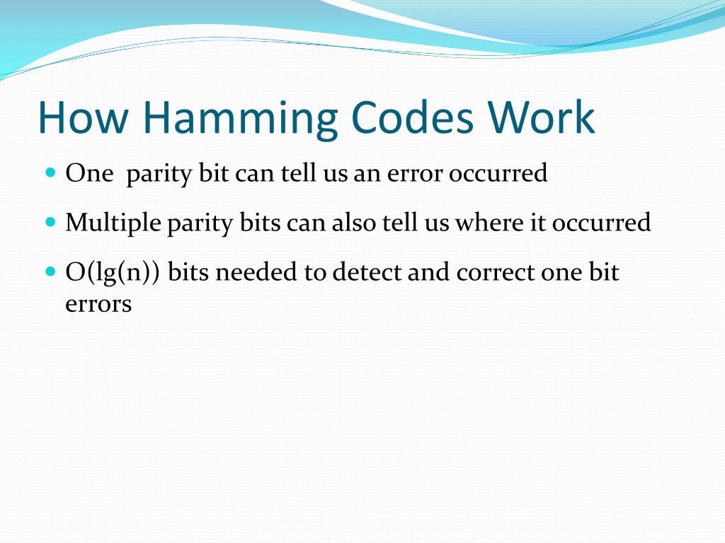 PPT - Hamming Codes PowerPoint Presentation, free download - ID:684819 PPT - Hamming Codes PowerPoint Presentation, free download - ID:684819