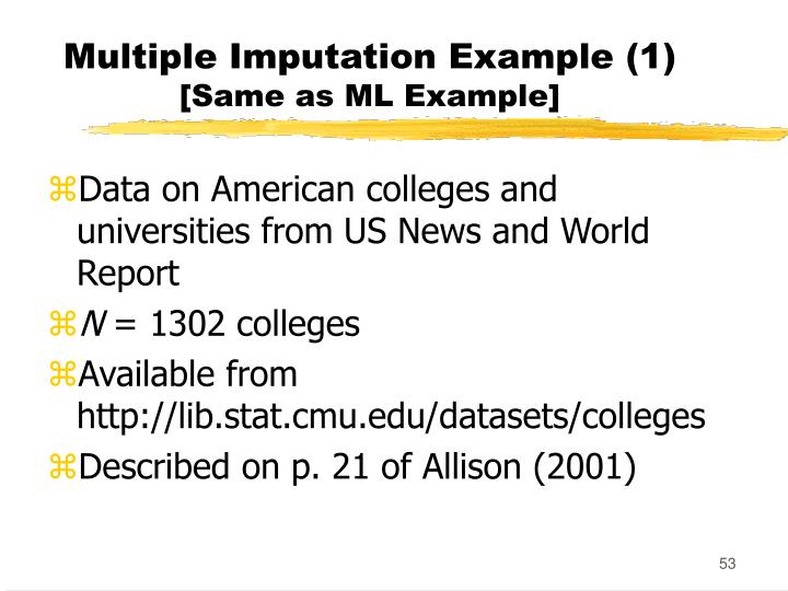 PPT - Handling Missing Data PowerPoint Presentation - ID:684913