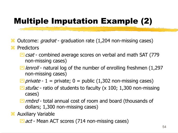PPT - Handling Missing Data PowerPoint Presentation - ID:684913