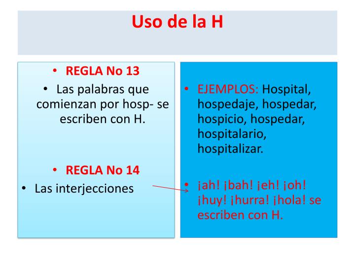 PPT - Uso de la H PowerPoint Presentation - ID:685115