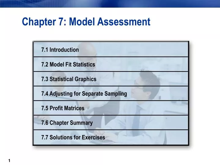 PPT - Chapter 7: Model Assessment PowerPoint Presentation, free ...
