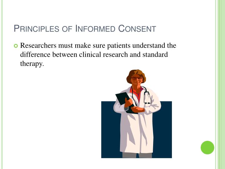 PPT - The Informed Consent Zone PowerPoint Presentation - ID:687255