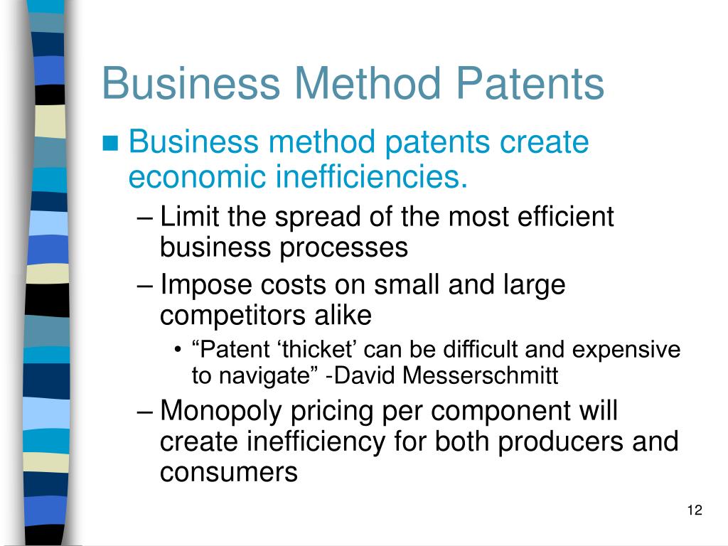 PPT - Business Method Patents Marc Gratacos Melinda Macauley Holly Liu ...