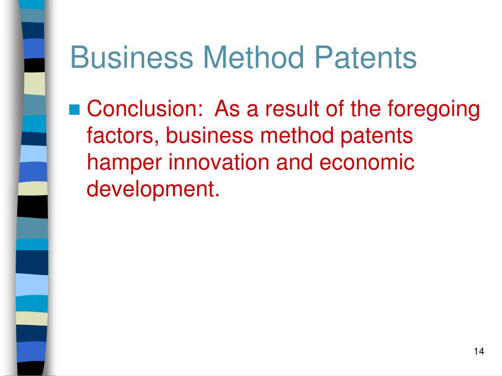 PPT - Business Method Patents Marc Gratacos Melinda Macauley Holly Liu ...