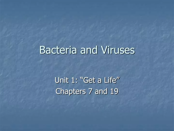 PPT - Bacteria and Viruses PowerPoint Presentation, free download - ID ...
