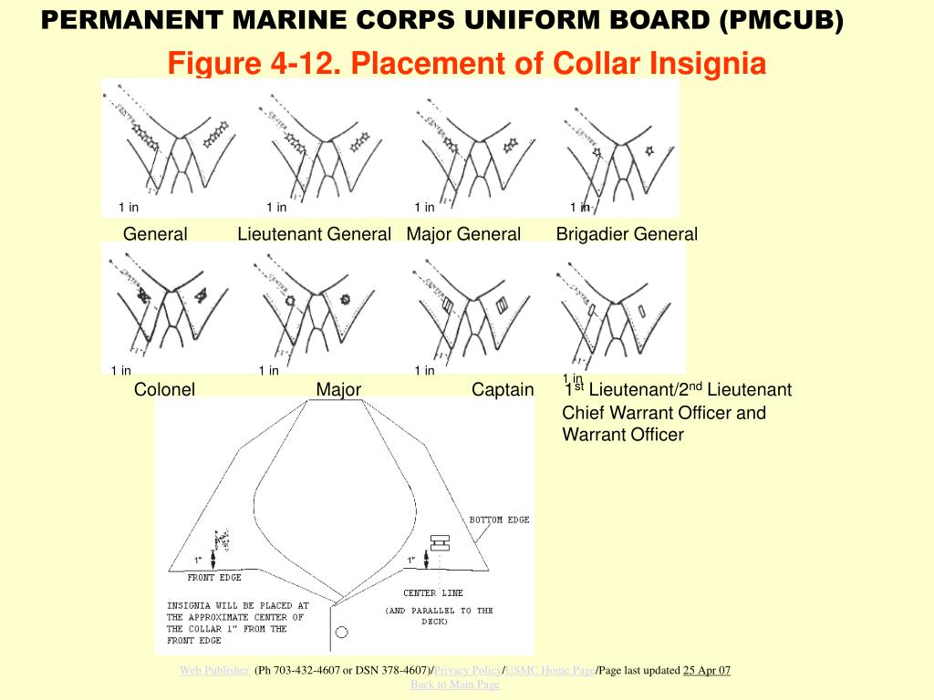 PPT Figure 4 12 Placement Of Collar Insignia PowerPoint Presentation PPT Figure 4 12 Placement Of Collar Insignia PowerPoint Presentation