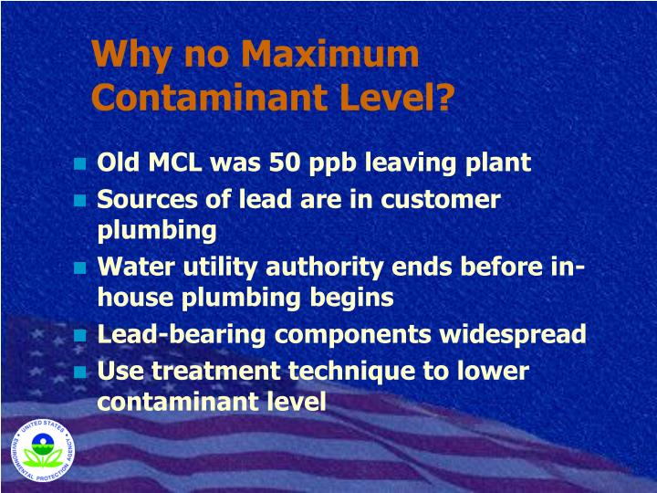 PPT - Lead in Drinking Water EPA’s Lead and Copper Rule PowerPoint ...