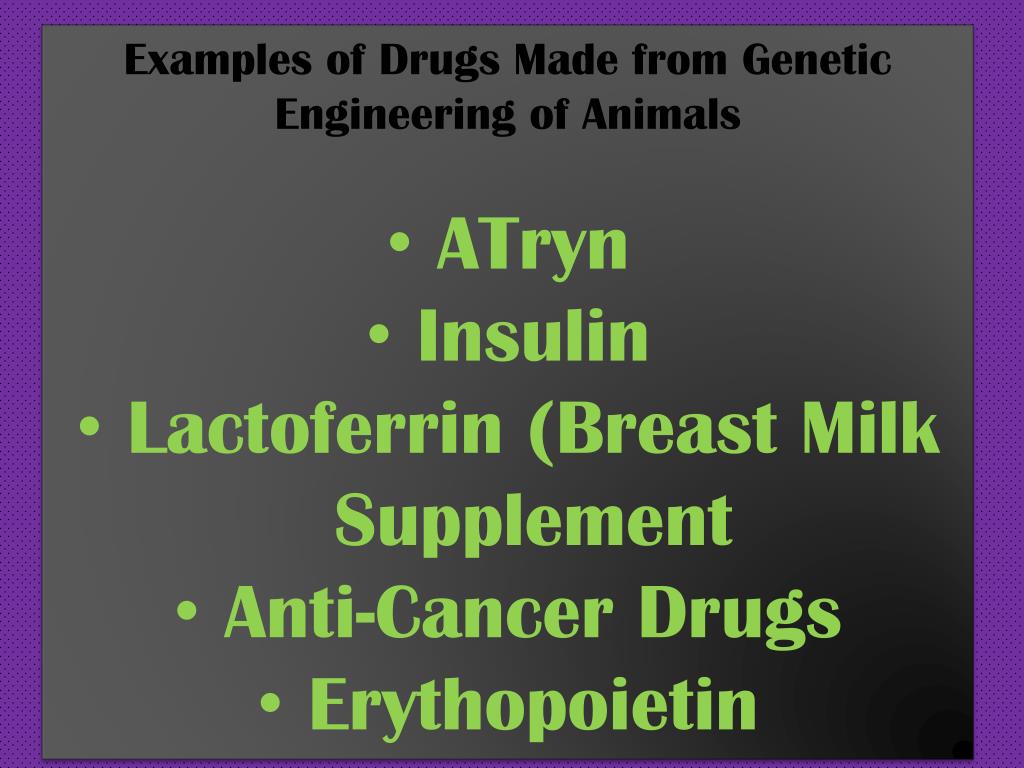 PPT - Genetically Modified Animals and Drug Production An EMPACTS ...