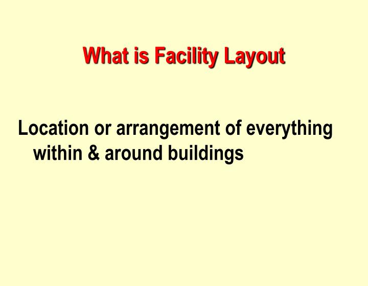 PPT - Operations Management Chapter 9 Layout Strategy PowerPoint ...