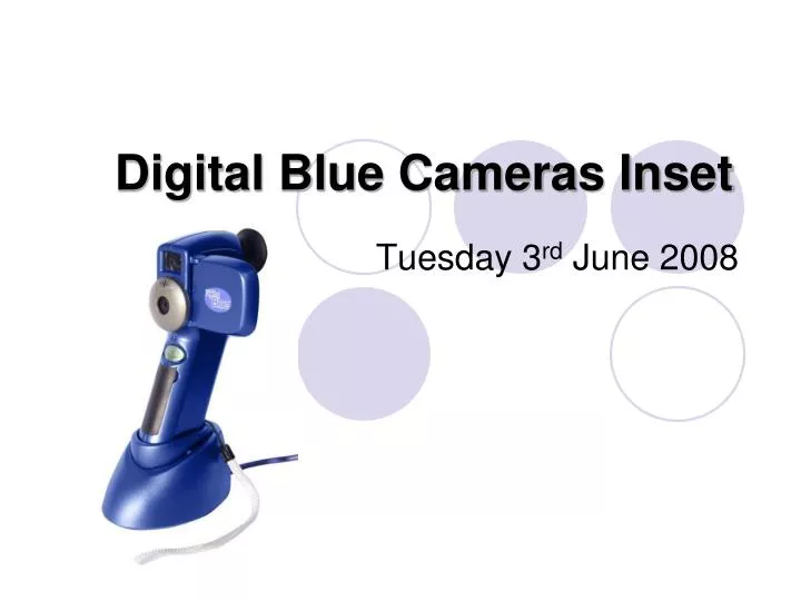 PPT - Digital Blue Cameras Inset PowerPoint Presentation, free download ...
