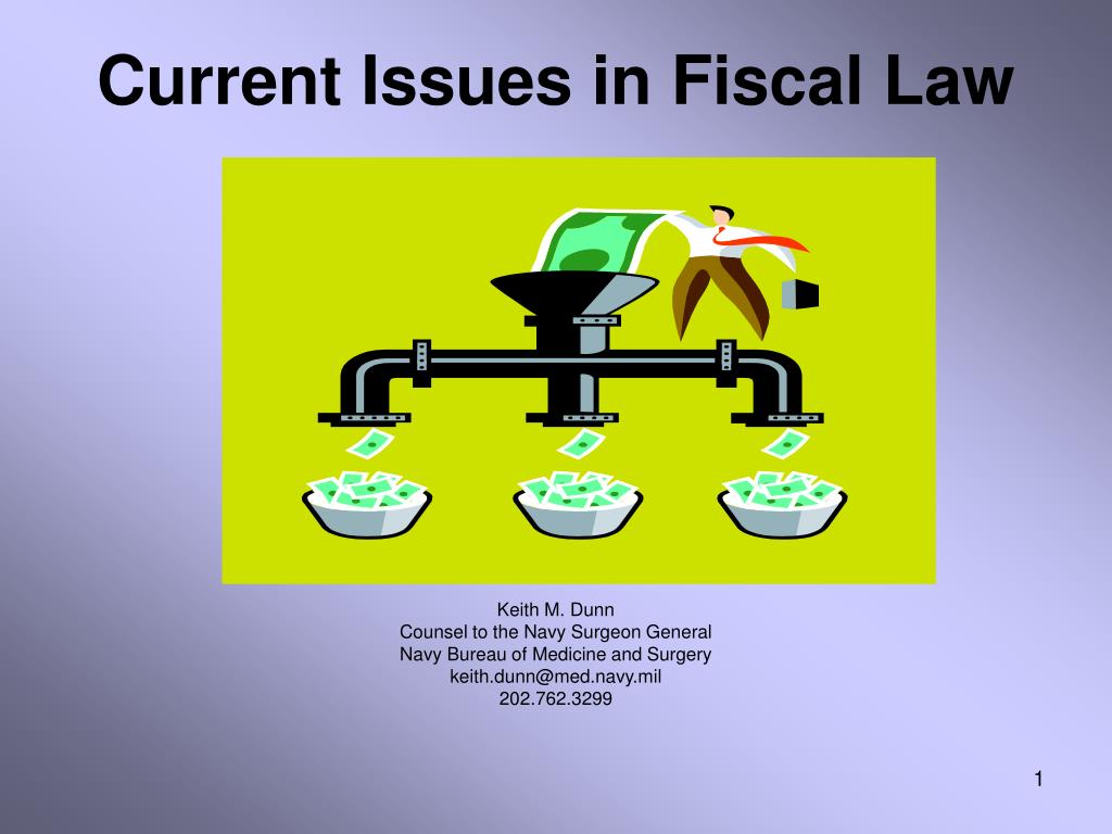 PPT Current Issues In Fiscal Law PowerPoint Presentation ID 688739
