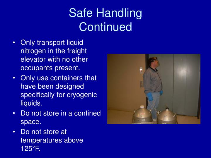 PPT - Liquid Nitrogen and Cryogenics Training Program PowerPoint ...
