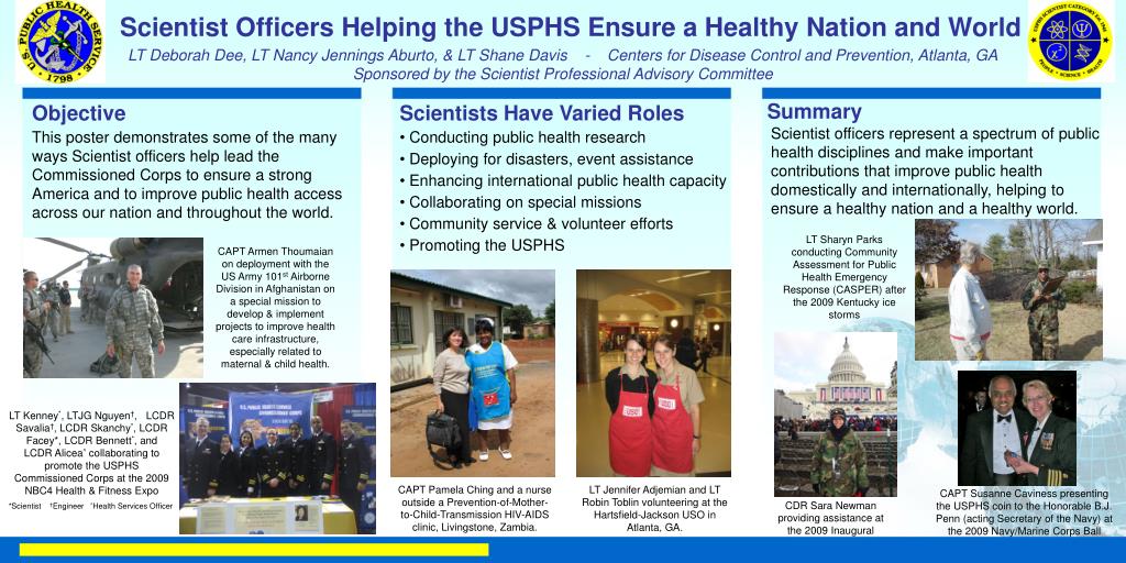 PPT - Scientist Officers Helping the USPHS Ensure a Healthy Nation and ...