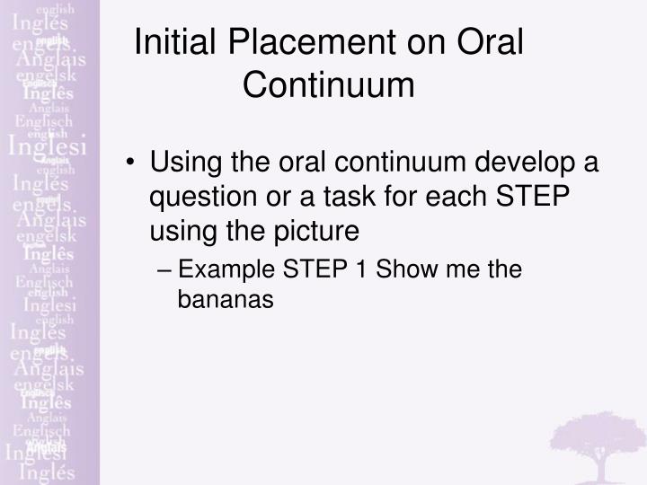 PPT - STEP Initial Assessment PowerPoint Presentation - ID:689239