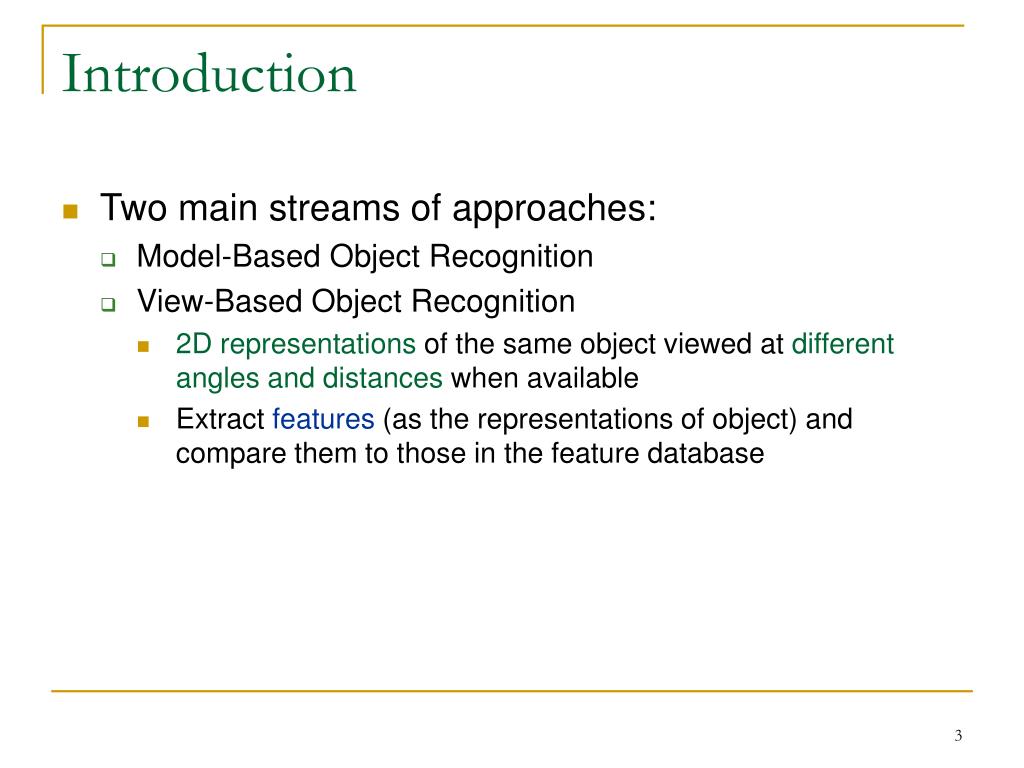 Ppt Invariant Local Feature For Object Recognition Powerpoint Presentation Id690028