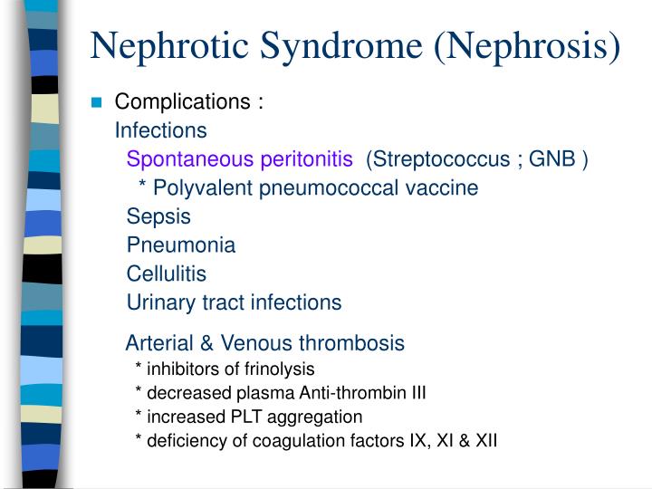 PPT - Nephrotic Syndrome (Nephrosis) PowerPoint Presentation - ID:690343