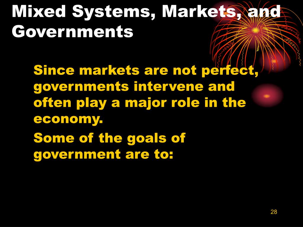 PPT - Chapter 2: Markets and government in a modern economy PowerPoint ...