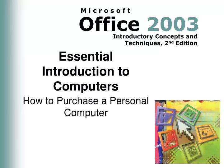 PPT - Essential Introduction to Computers PowerPoint Presentation, free ...