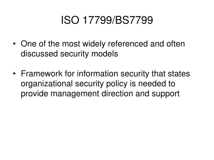 PPT - information Security Blueprint PowerPoint Presentation - ID:693066