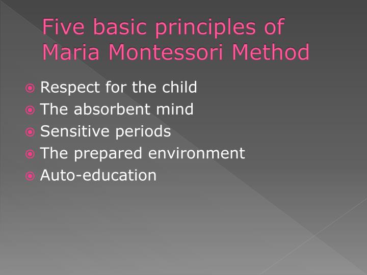 PPT - MARIA MONTESSORI PowerPoint Presentation - ID:693668