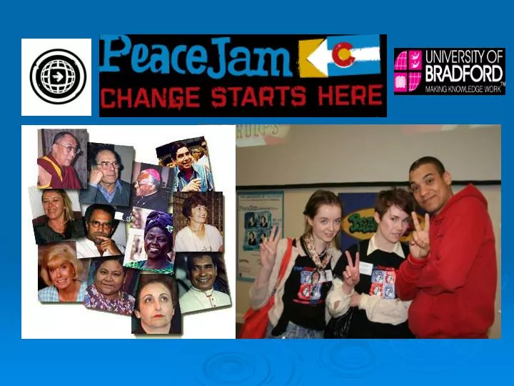 PPT - PEACEJAM IS UNIQUE PowerPoint Presentation, free download - ID:693954