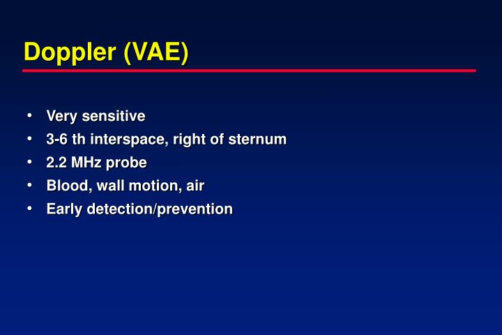 PPT - Venous Air Embolism PowerPoint Presentation - ID:694009