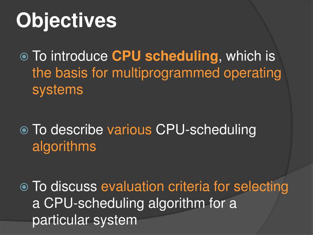 Ppt Csc 43206320 Operating Systems Lecture 5 Cpu Scheduling Powerpoint Presentation Id695495