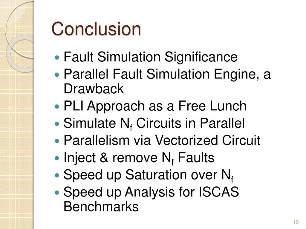 Ppt Parallel Fault Simulation Using Verilog Pli Powerpoint Presentation Id696115