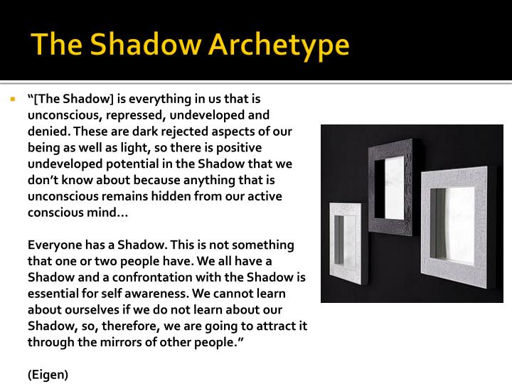 PPT - The Shadow Archetype PowerPoint Presentation - ID:697990