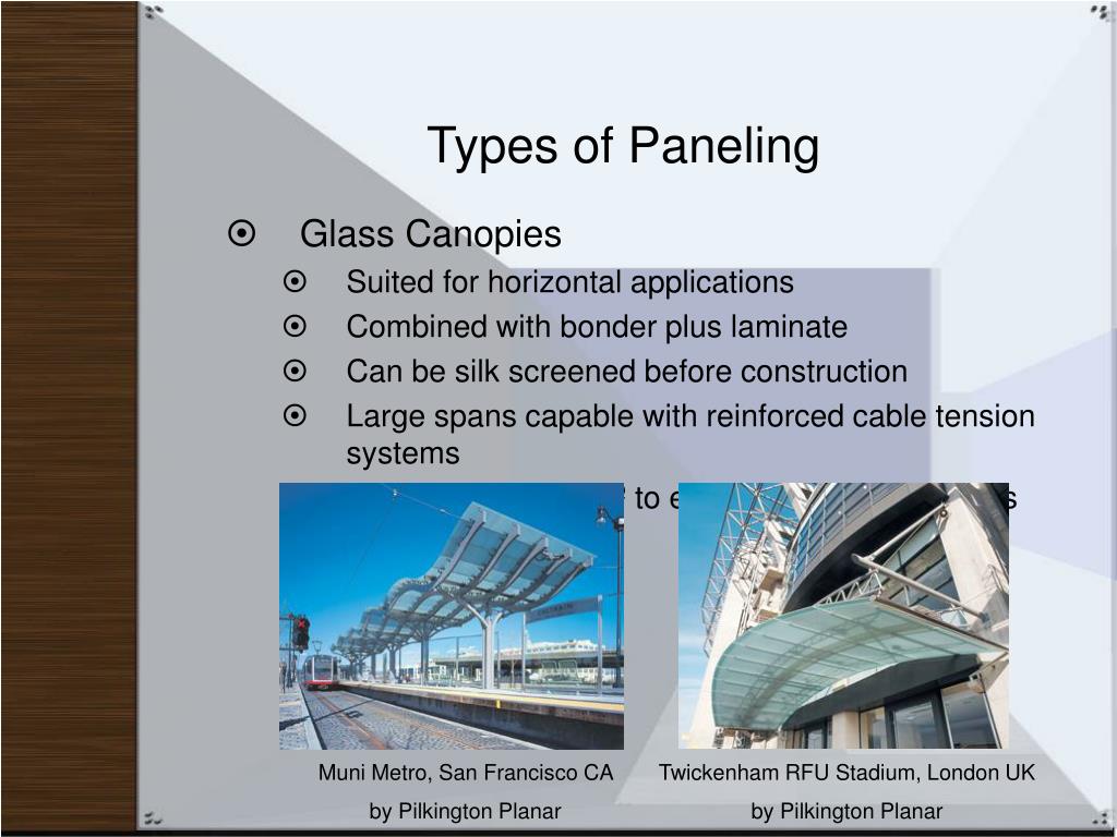 PPT - Glass Paneling by Pilkington Planar and W&W Glass PowerPoint ...