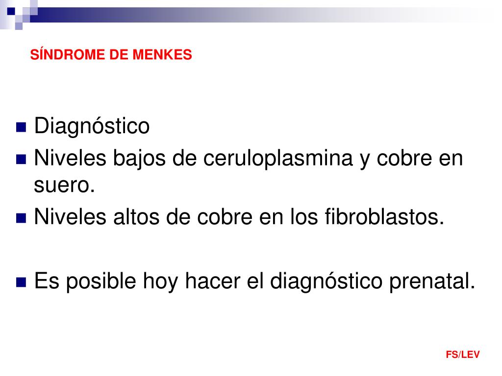 PPT - SÍNDROME DE MENKES PRINCIPALES CARACTERÍSTICAS MENKES DISEASE ...