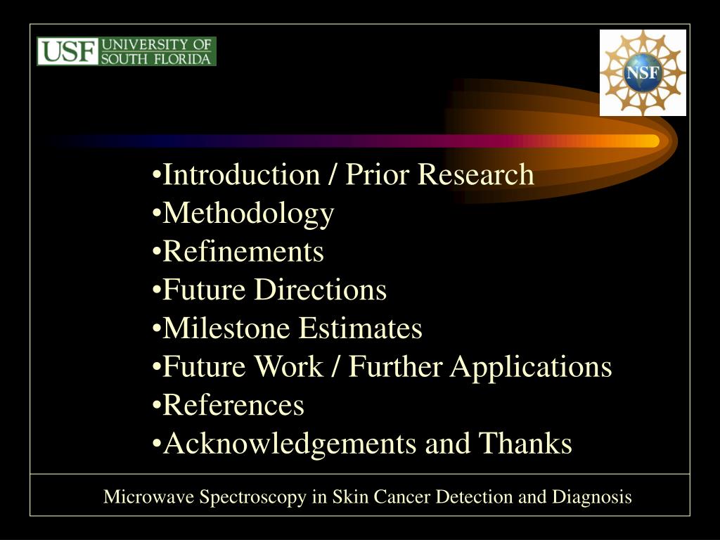 PPT - Microwave Spectroscopy in Skin Cancer Detection and Diagnosis ...