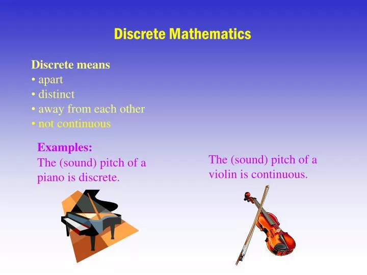 PPT - Discrete Mathematics PowerPoint Presentation, free download - ID ...